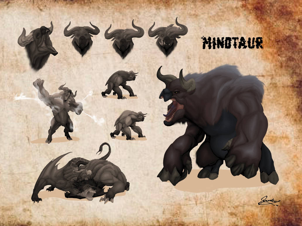 NU:AMAM Bestiary - Minotaur by DjayMasi on DeviantArt NU:AMAM Bestiary - Minotaur by DjayMasi on DeviantArt