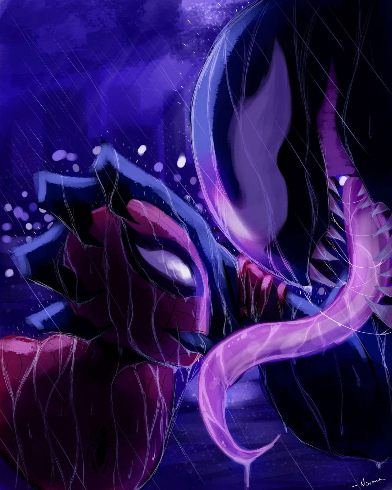 Spider Man Vs Venom By Nmsherman On Deviantart