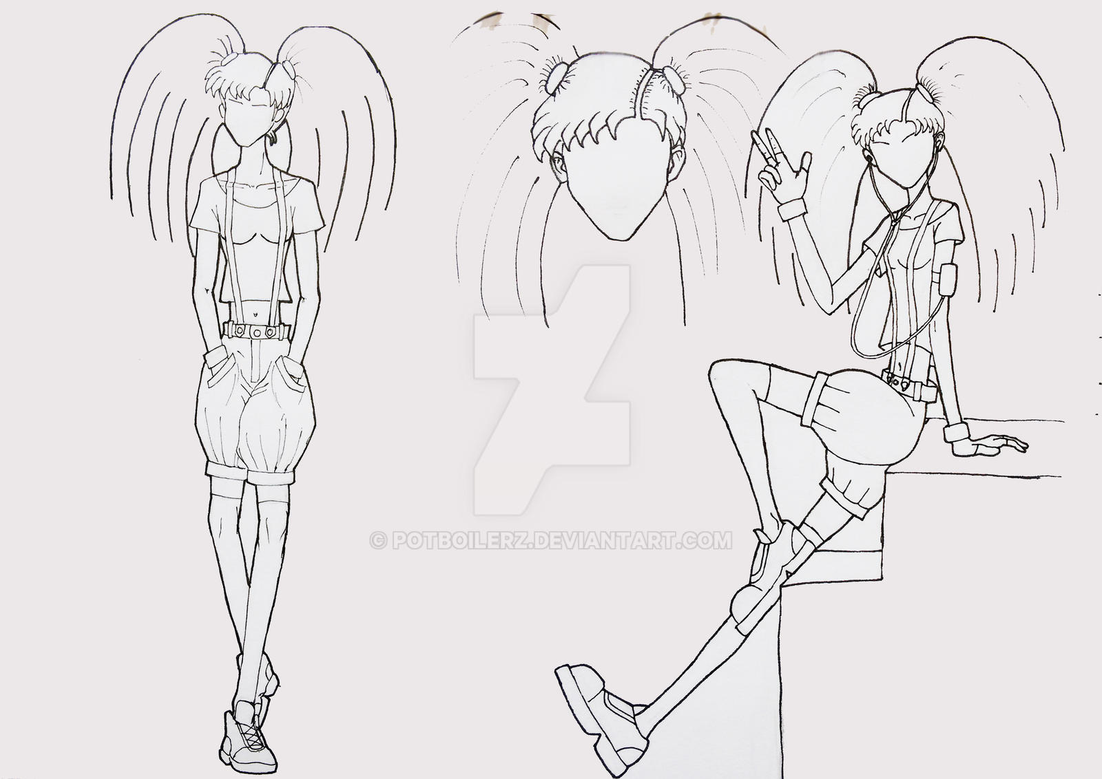 Thin Girl By Potboilerz On Deviantart