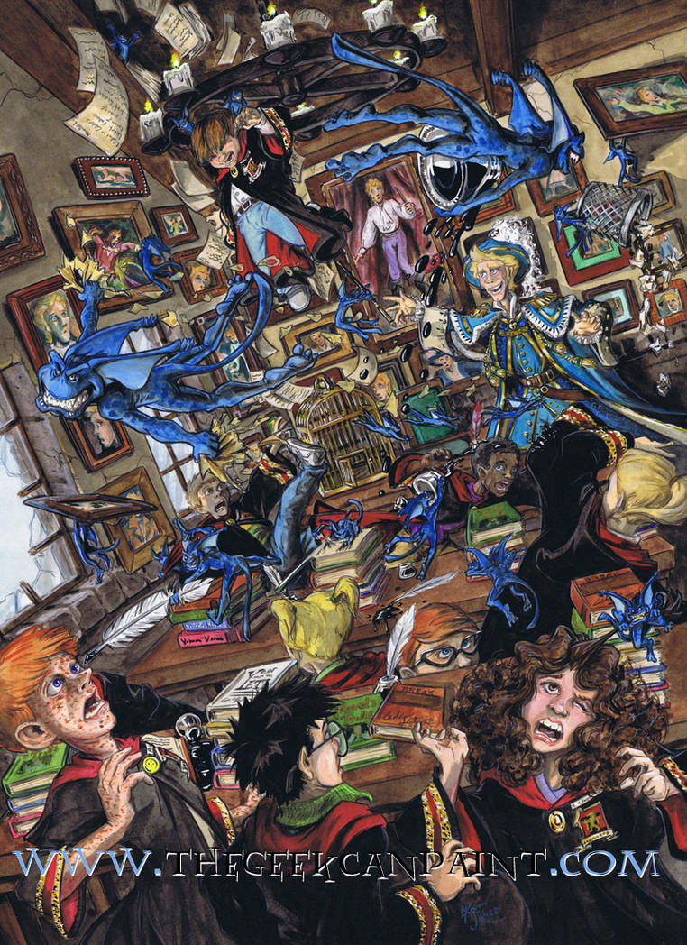Harry Potter Book 2 Chapter 6 Painting By TheGeekCanPaint On DeviantArt harry-potter-book-2-chapter-6-painting-by-thegeekcanpaint-on-deviantart