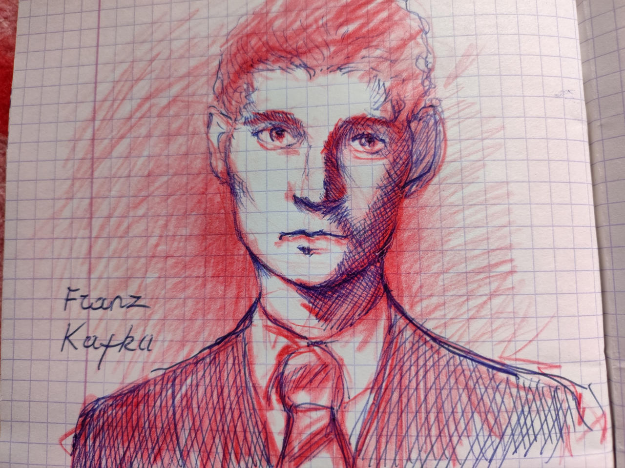 Franz Kafka Portrait By Utsukushiphantasia On Deviantart