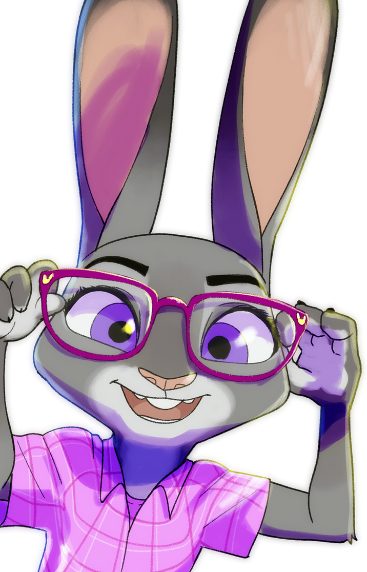 Glasses Judy Hopps By Zigrock001 On Deviantart