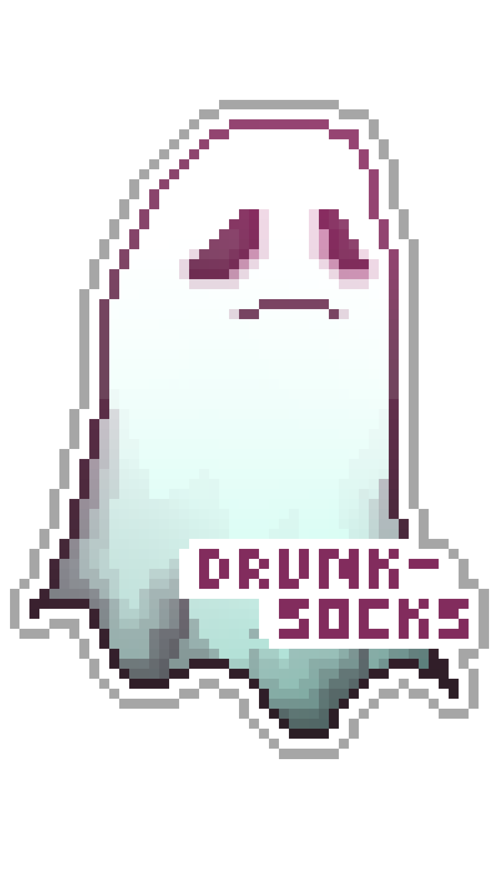 Halloween Pixel Ghost By Drunk Socks On Deviantart