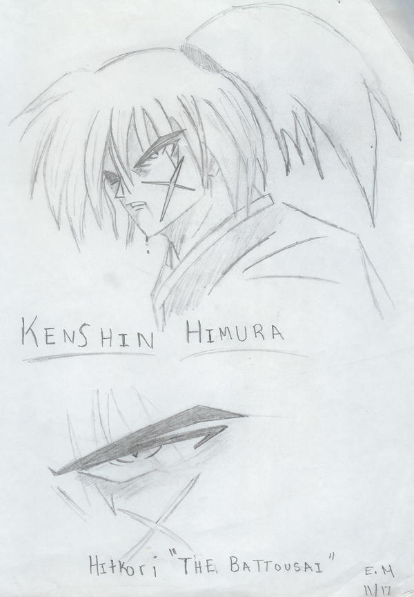 Angry Kenshin by DarkKenshinOro on DeviantArt