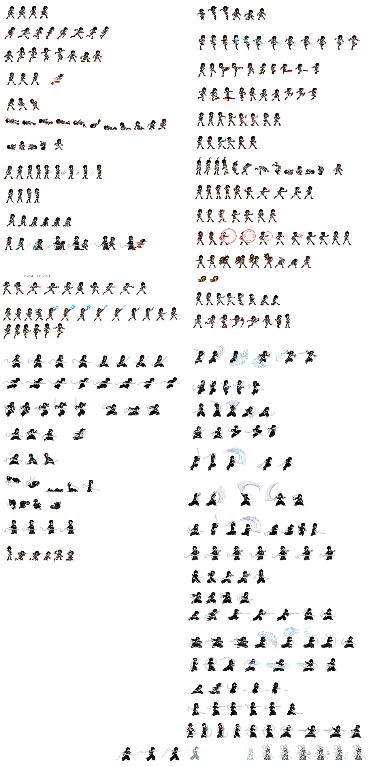 Rukia Jus Sprite Sheet Mugen Bvn By Fillip634 On Deviantart