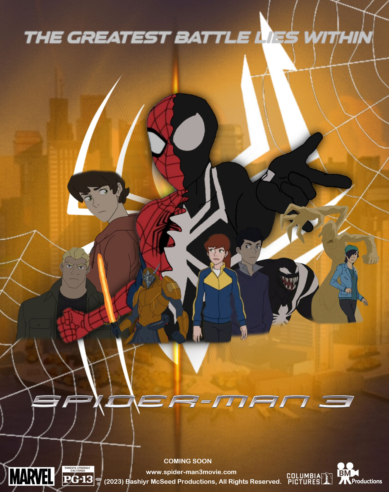 Spider-man 3 Poster (spider-man 2017 Style) By Bashiyrmc On Deviantart