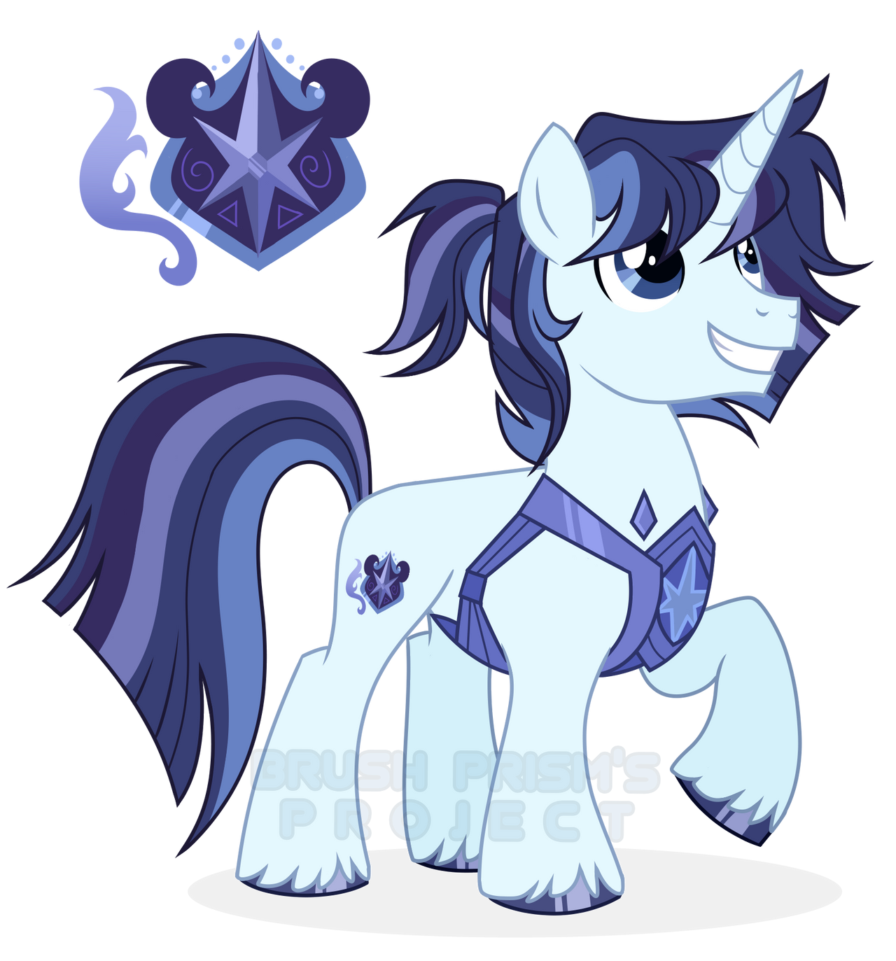Redesign Shining Armor By Brush Prism On Deviantart