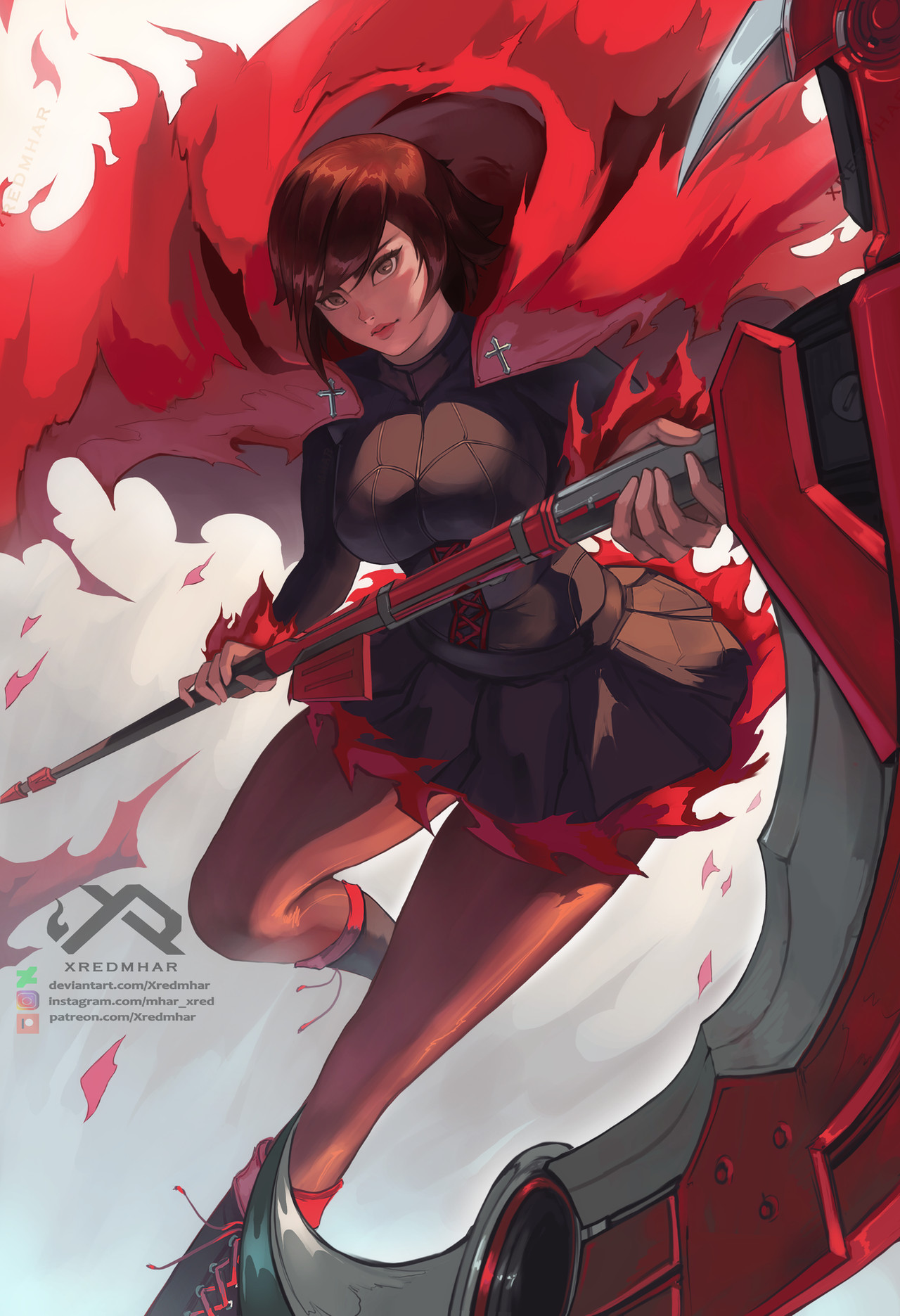 Xredmhar Ruby Rose Rwby Commentary Commission English Commentary