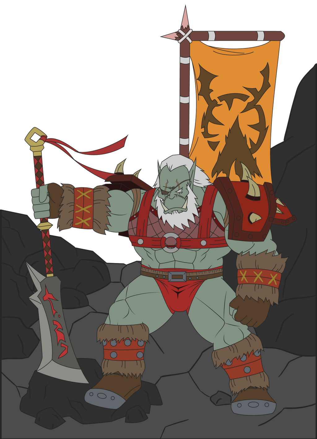Rend Blackhand By Pakebel On Deviantart