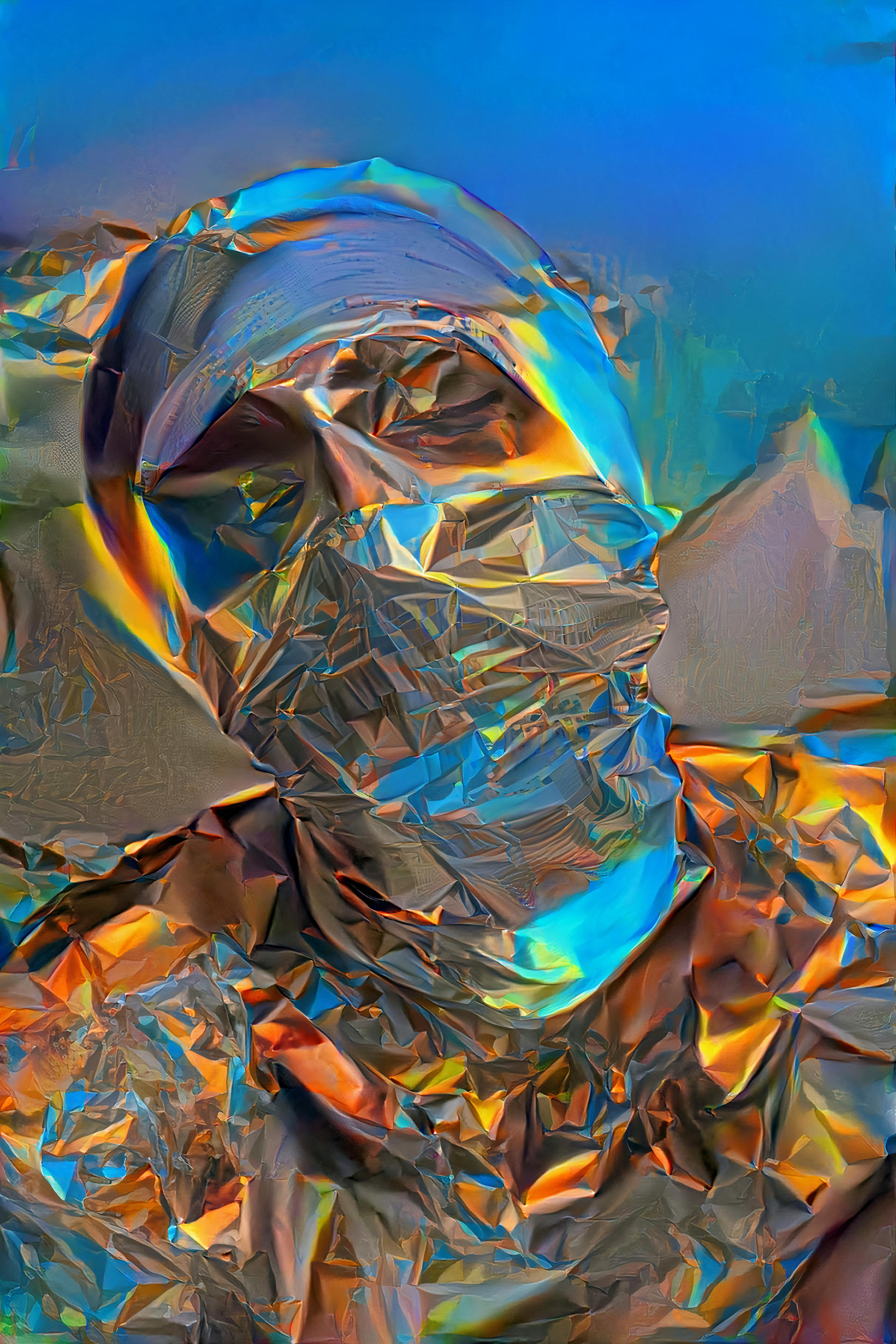 Tinfoil Psycho | Neural Style Transfer AI Art by Autlyx-Art on DeviantArt Tinfoil Psycho | Neural Style Transfer AI Art by Autlyx-Art on DeviantArt