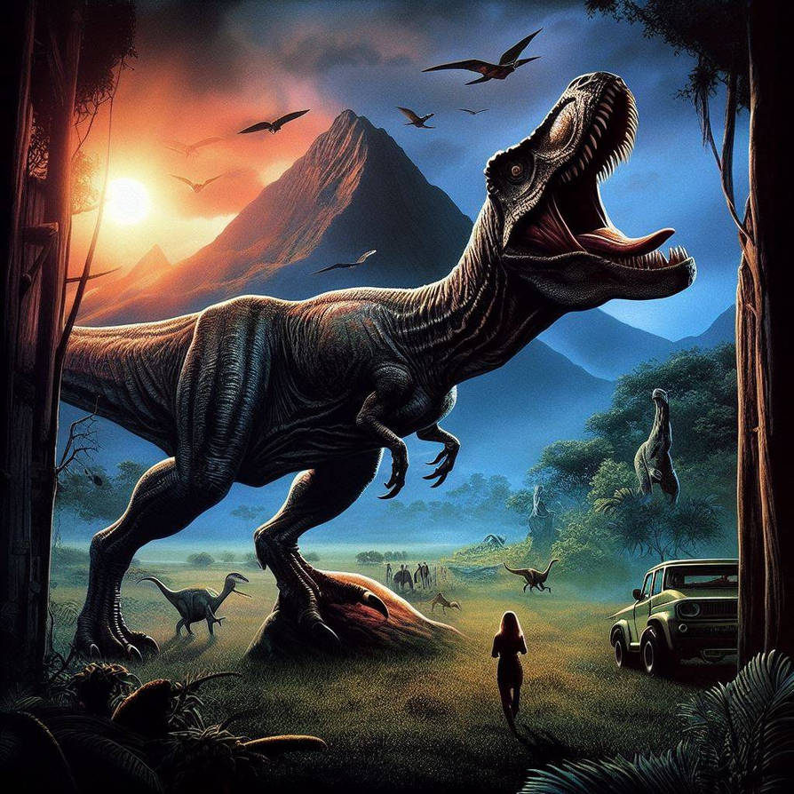 Jurassic Park 1993 Poster 9 By Prehistoricpark96 On Deviantart