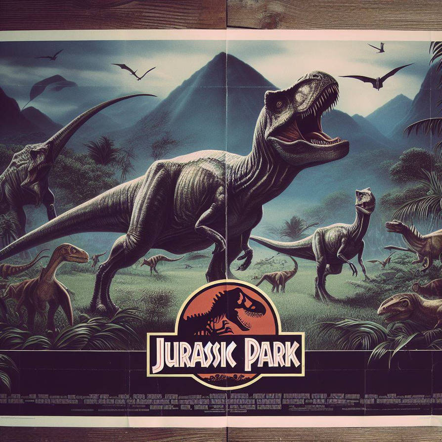 Jurassic Park 1993 Poster 12 By Prehistoricpark96 On Deviantart