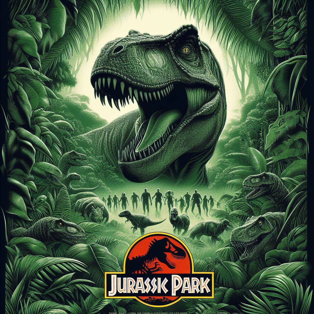 Jurassic Park 1993 Poster 21 By Prehistoricpark96 On Deviantart