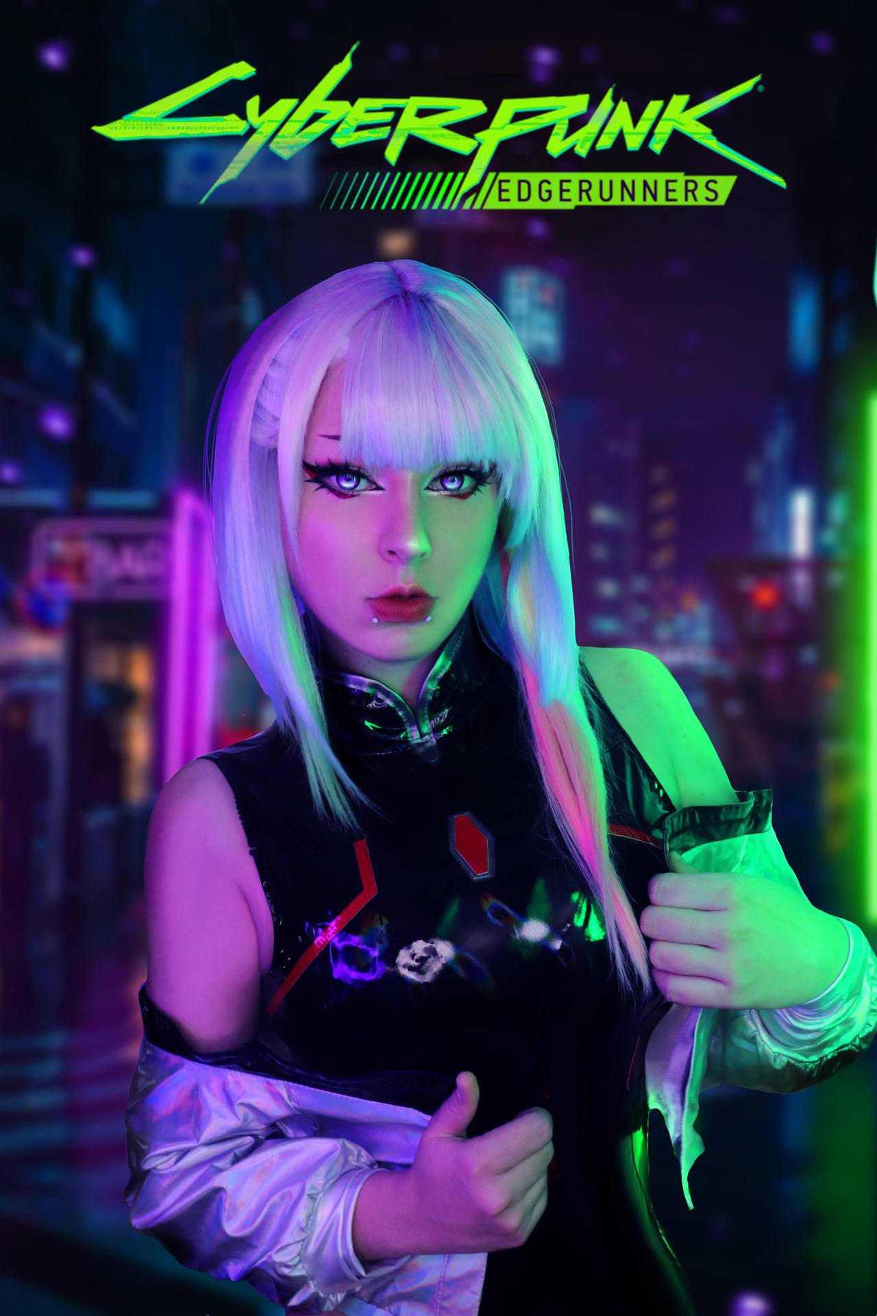 Lucy Cyberpunk Cosplay By Scarlettsirene On Deviantart