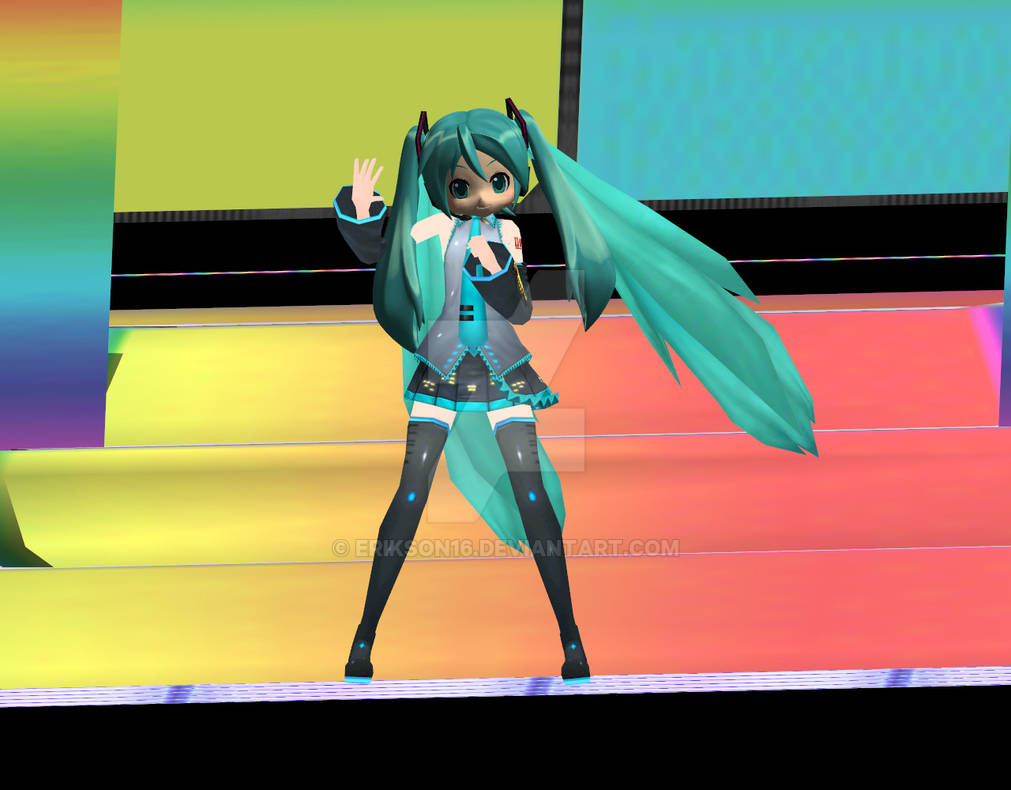 Pd Hatsune Miku Hair Physics Updated Dl By Erikson16 On Deviantart