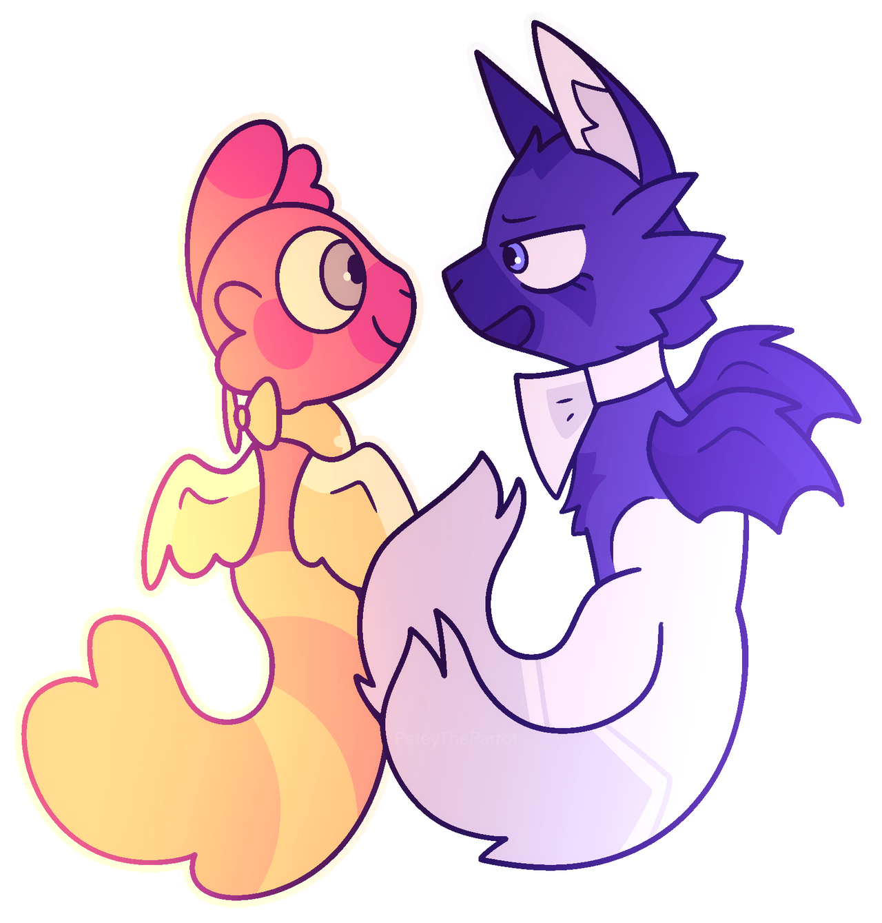 I ain't never seen two pretty best friends by PeteyTheParrot on DeviantArt I ain't never seen two pretty best friends by PeteyTheParrot on DeviantArt