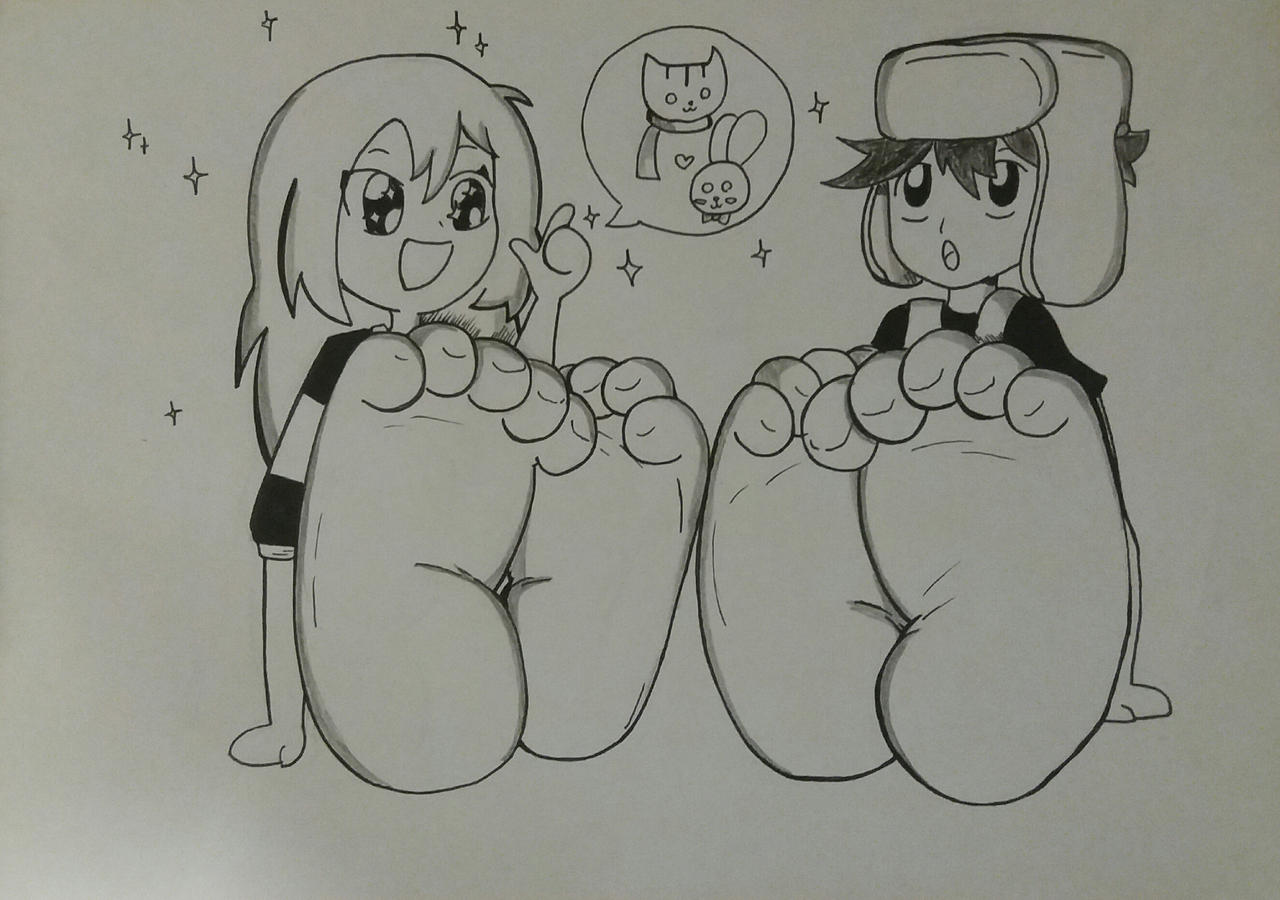 Emirichu And Daidus Feet By Fanservjce On Deviantart