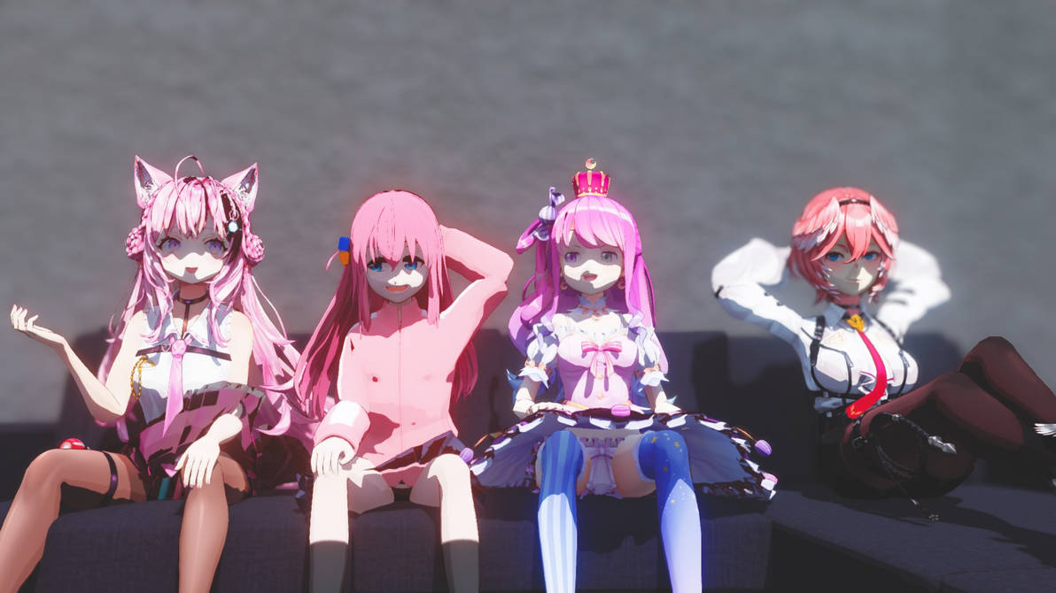 Mmd Pink Hair Same Thing By Mist To Zero On Deviantart