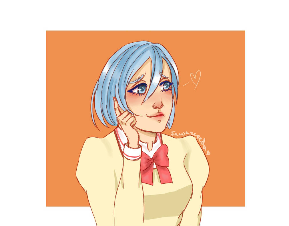 Sayaka Miki By Jamiezepedart On Deviantart