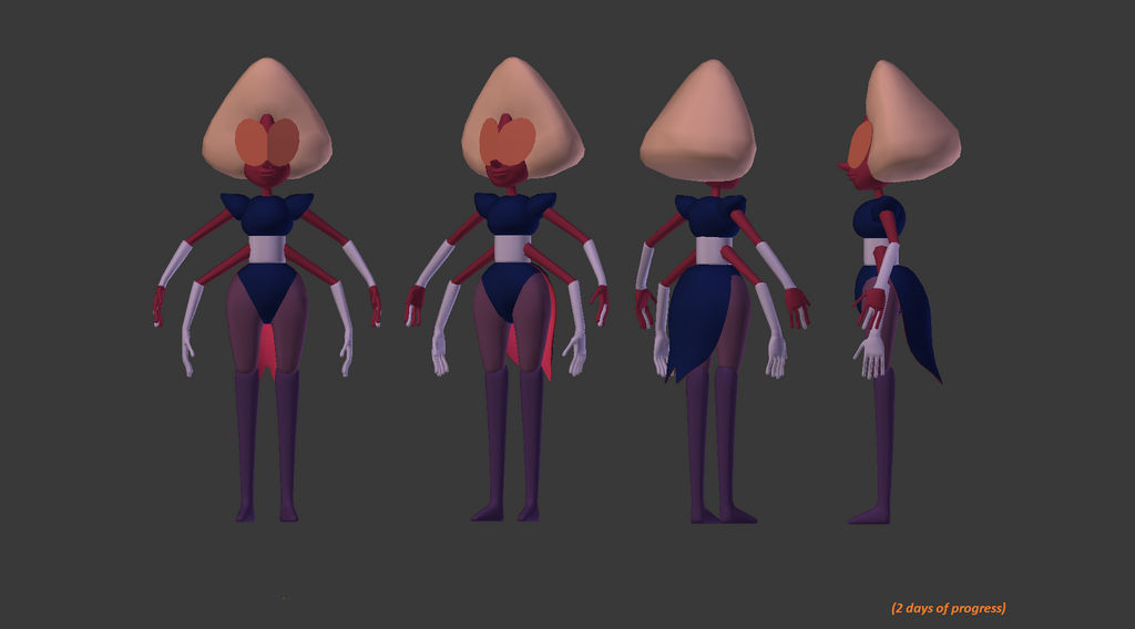 Sardonyx Steven Universe 3d model - WIP by Humble-Bean on DeviantArt Sardonyx Steven Universe 3d model - WIP by Humble-Bean on DeviantArt