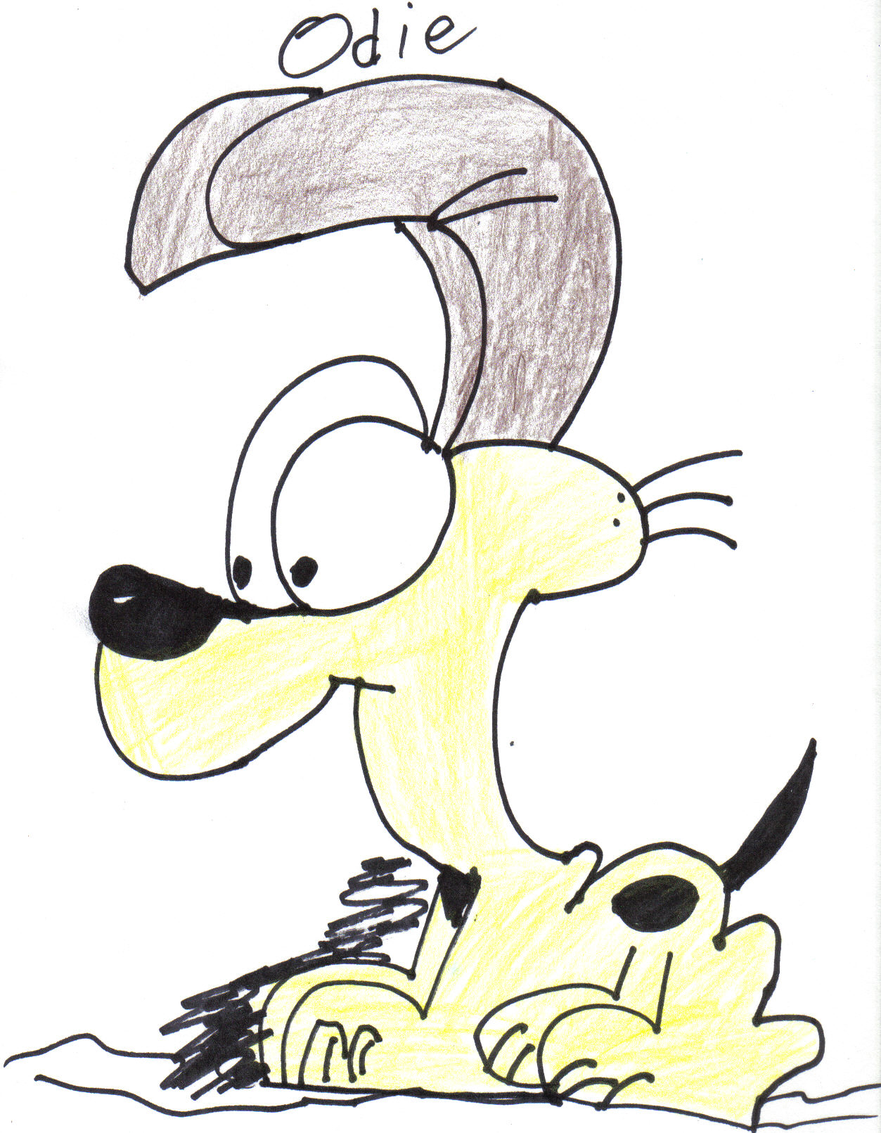 Odie by MALCOLMYOBSESSER by Cartoon-Obsessions on DeviantArt