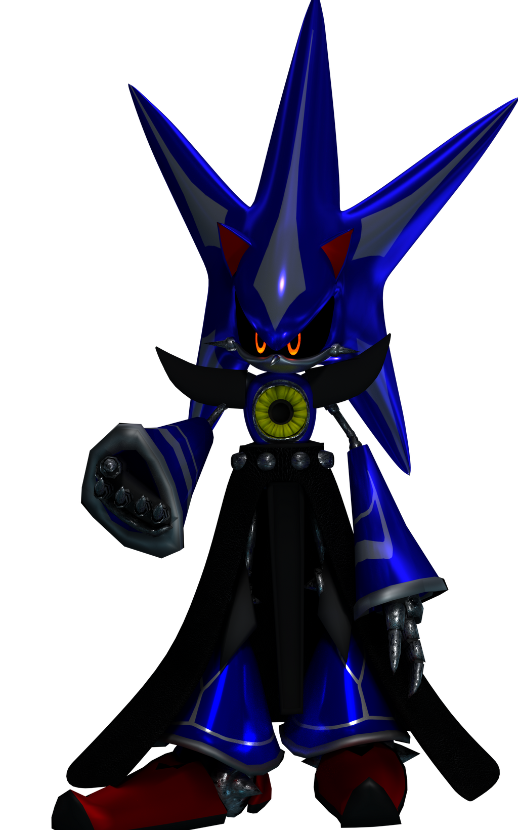 Neo Metal Sonic Render by MINV12 on DeviantArt Neo Metal Sonic Render by MINV12 on DeviantArt