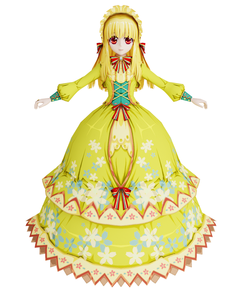 Leila Dress 01 V2 By Vlthar On Deviantart