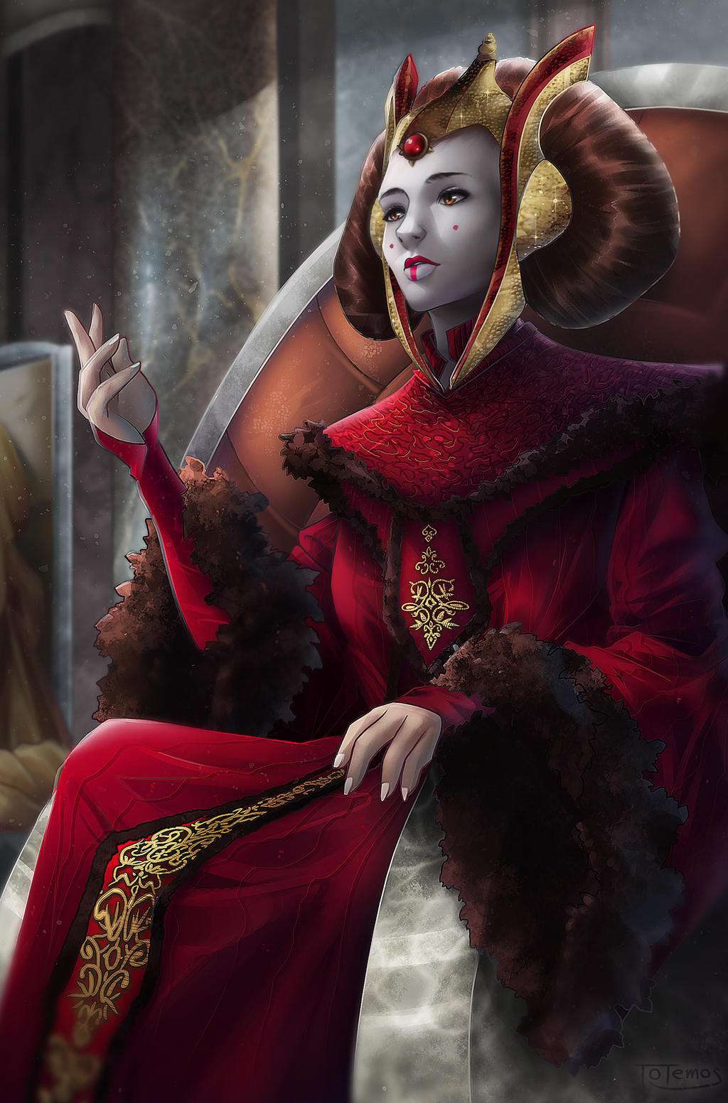 Padme Amidala By Totemos On Deviantart