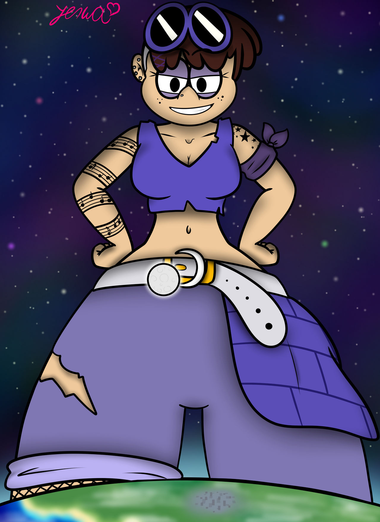 The One True Moon Commission By Yenwai On Deviantart