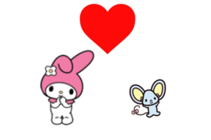 My Melody X Flat By Orijinix On Deviantart