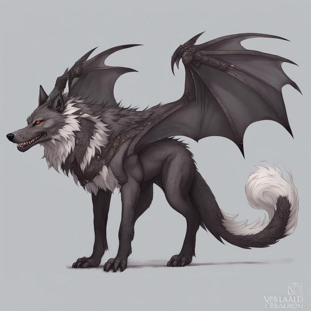 Wolf Dragon Hybrid By Corruptedwolff On Deviantart