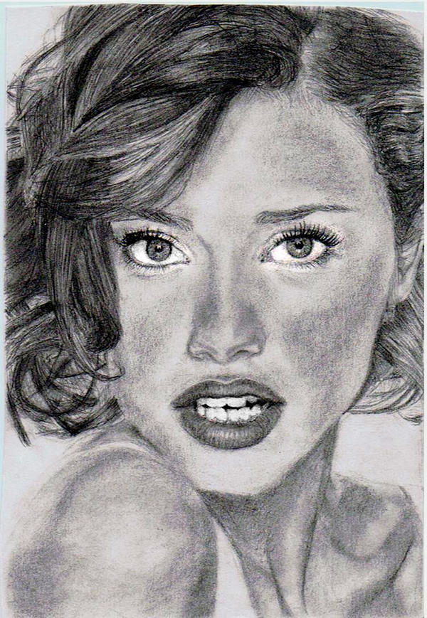 Adriana Lima by kellyryan-sketches on DeviantArt