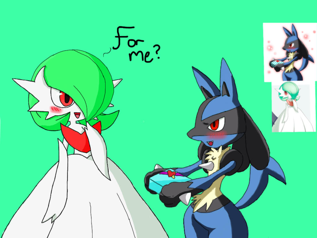 Lucario X Gardevoir Complete By Katmeloetta On Deviantart