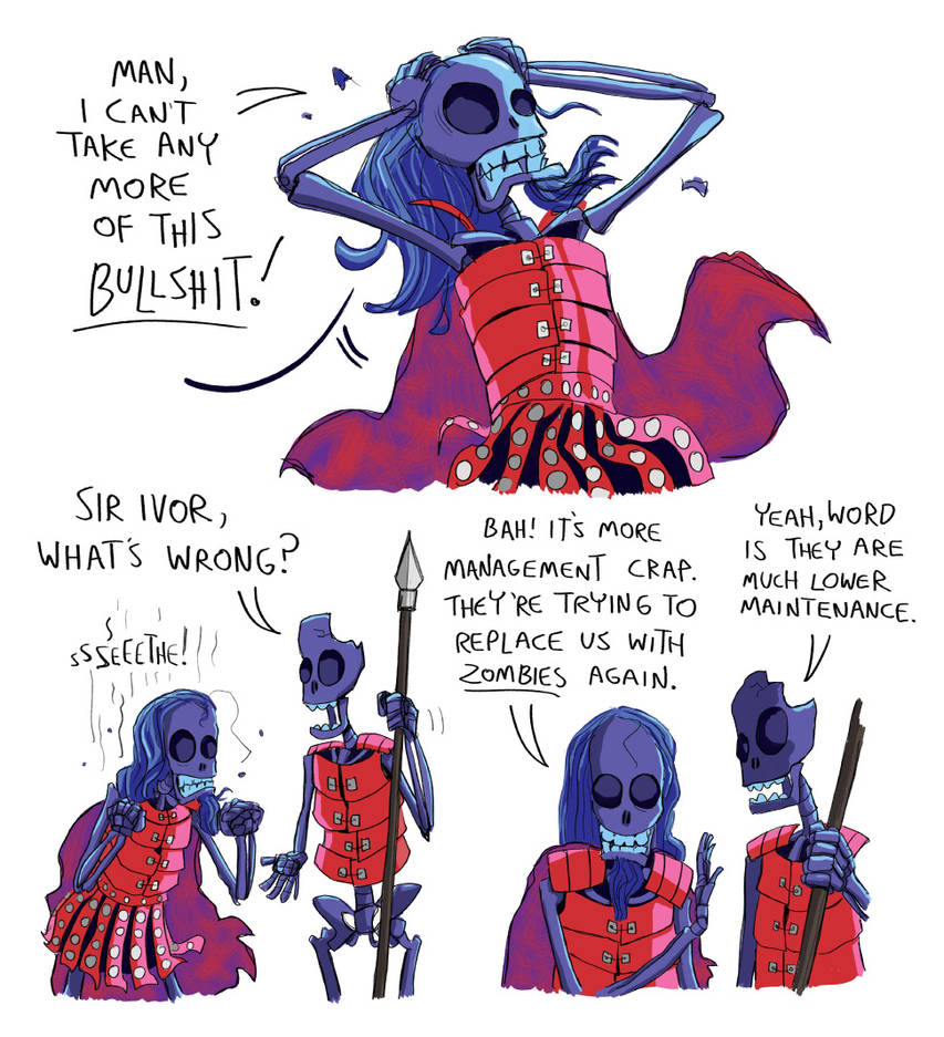 Skeletons Vs Zombies Part 2 by JozWright on DeviantArt Skeletons Vs Zombies Part 2 by JozWright on DeviantArt