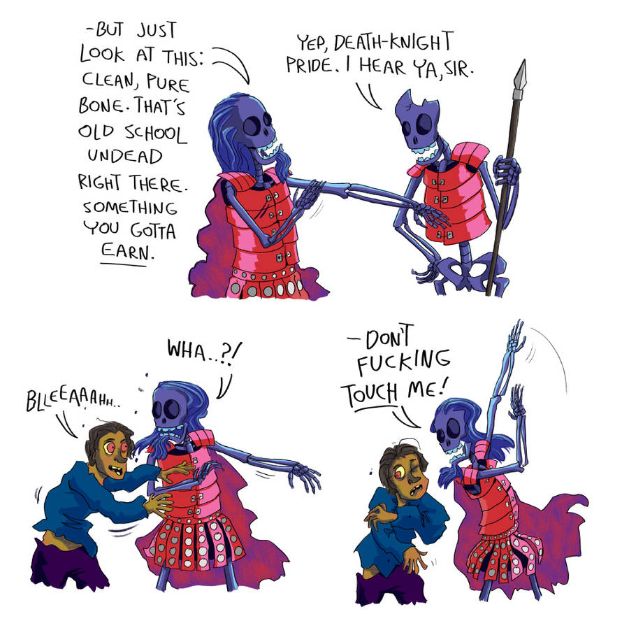 Skeletons Vs Zombies Part 3 by JozWright on DeviantArt Skeletons Vs Zombies Part 3 by JozWright on DeviantArt