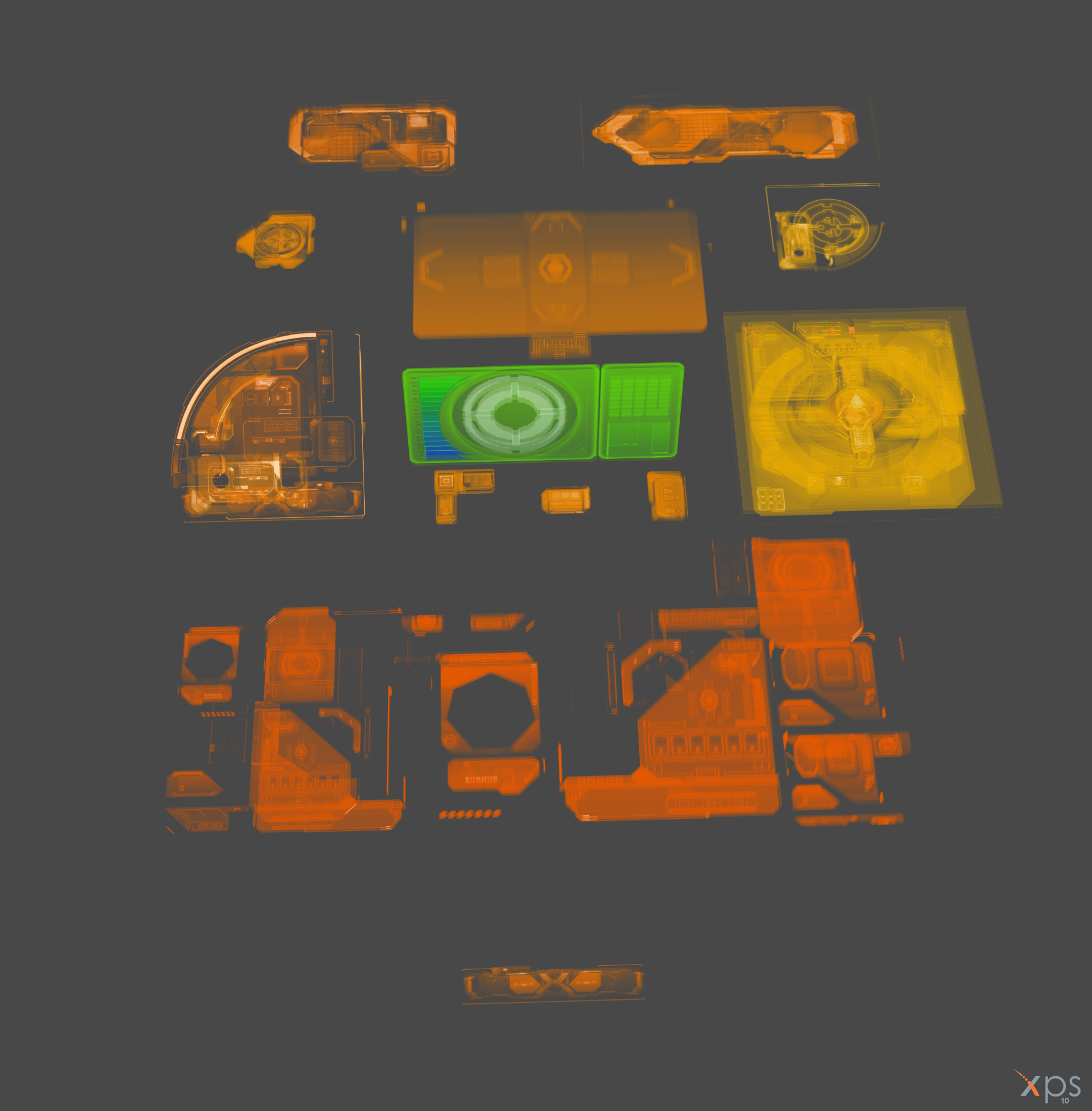 Holo Keyboard Models For Xnalara By Melllin On Deviantart