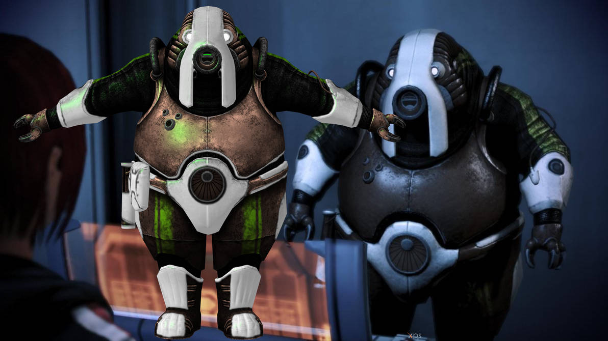 Barla Von From Mass Effect For Xnalara By Melllin On Deviantart