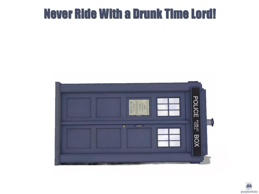 Drunk Time Lord by purplerhino on DeviantArt