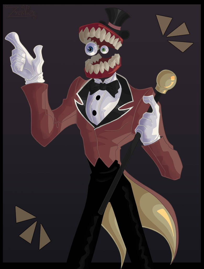 Caine Fan Art by JackTheCrazyFox on DeviantArt Caine Fan Art by JackTheCrazyFox on DeviantArt