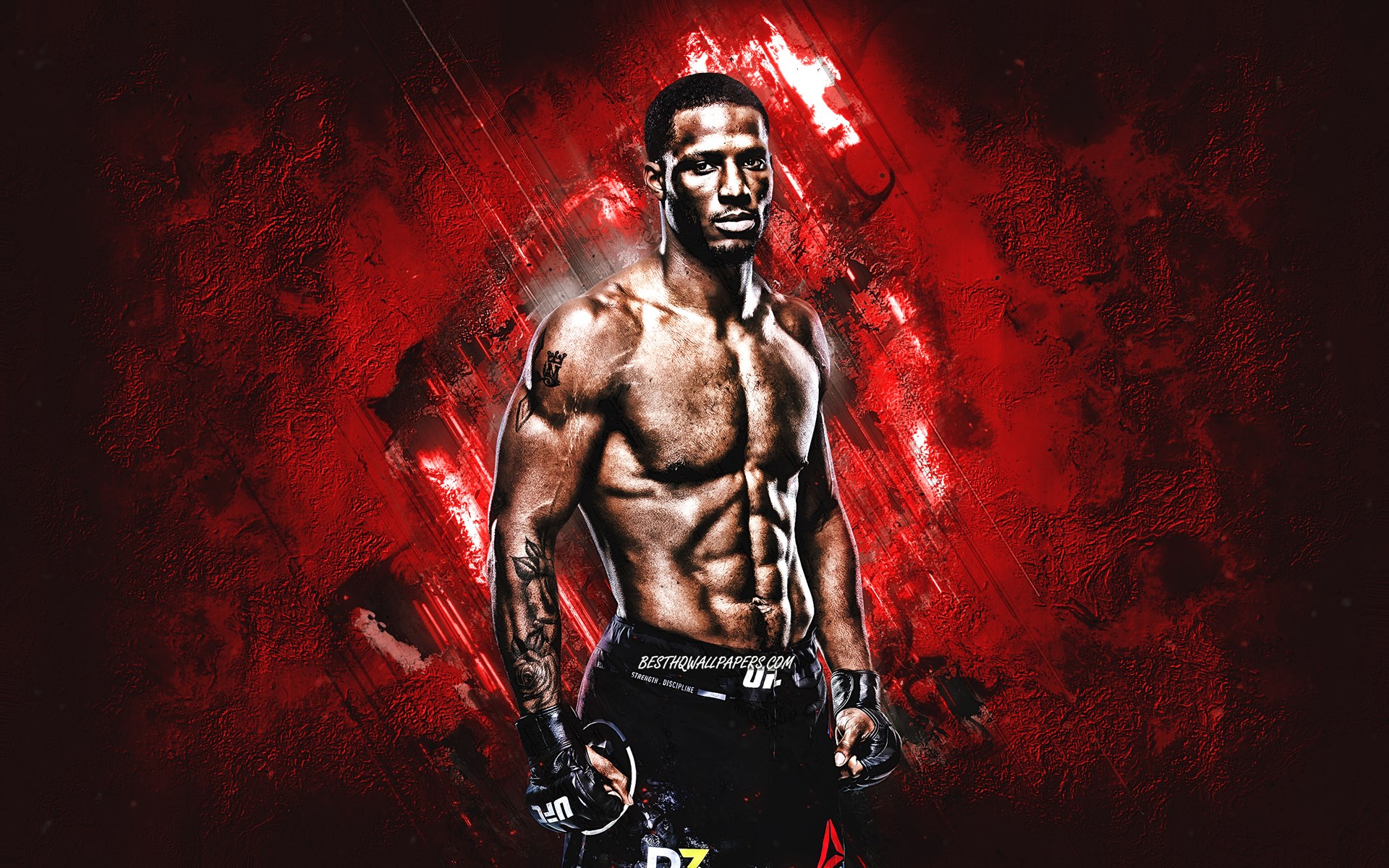 Karl Roberson Ufc American Fighter Portrait Ultima By Christiancaron54