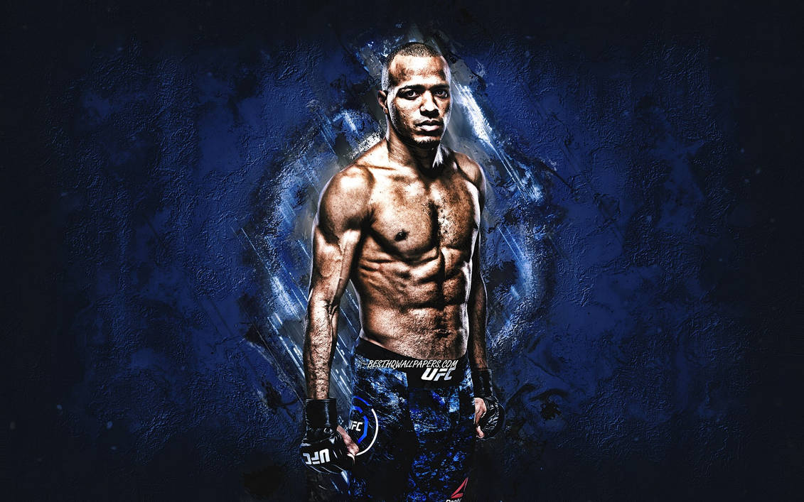 Jordan Espinosa Mma Ufc American Fighter Blue Ston By Christiancaron54