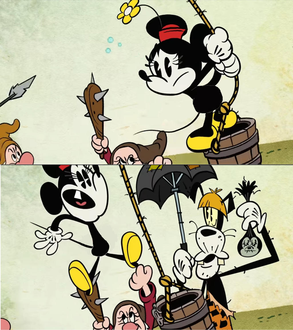 Minnie Tries To Calm The Crowd Nude Edit By Yoshiangemon On Deviantart