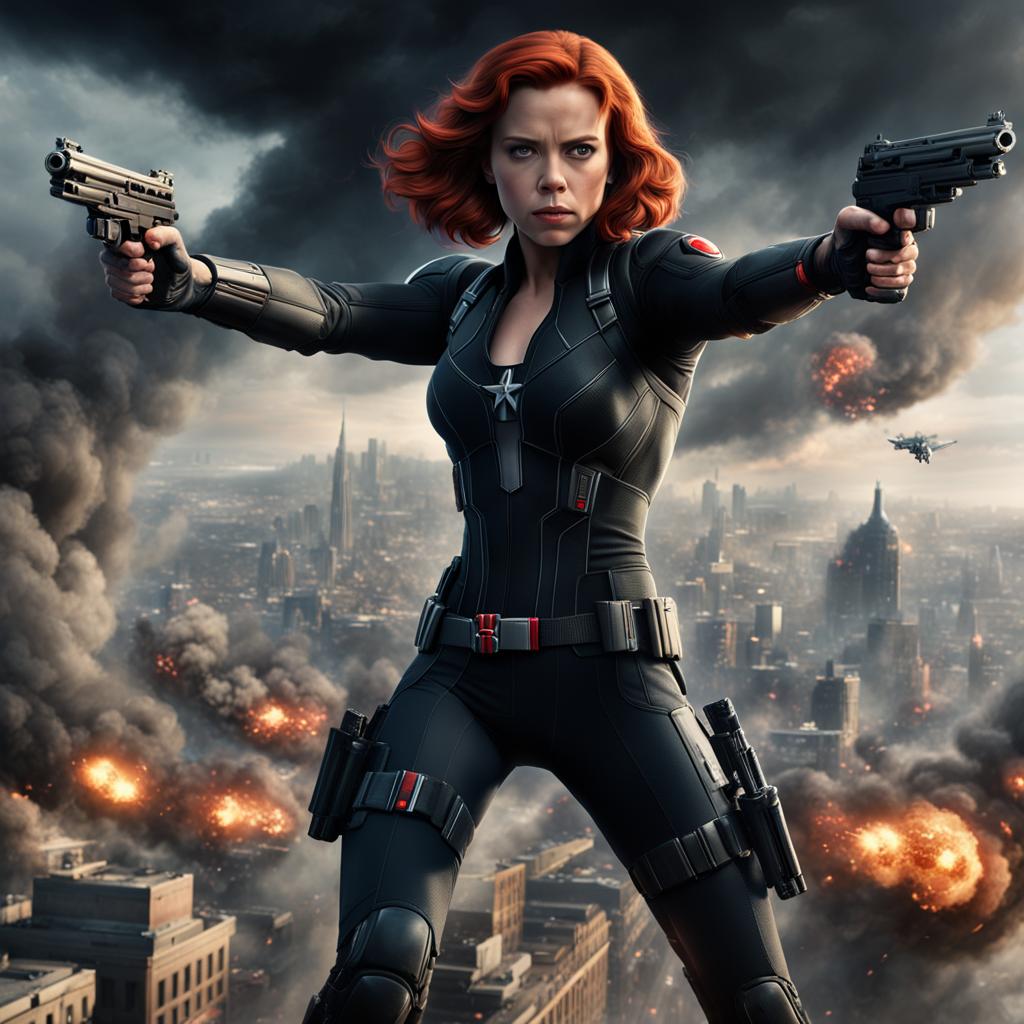 Black Widow City Battle By Svetthefallen On Deviantart