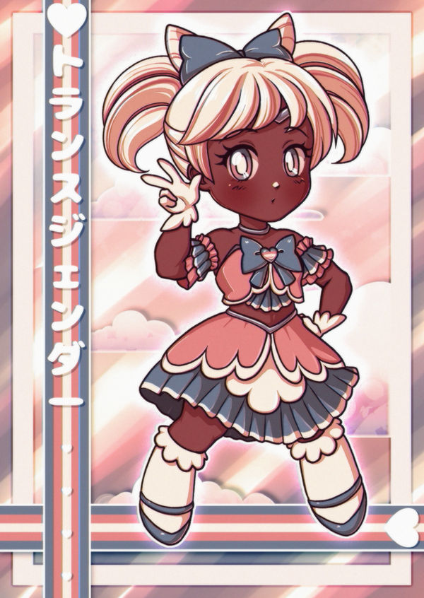 Mahou Pride Transgender By Therabbitfollower On Deviantart