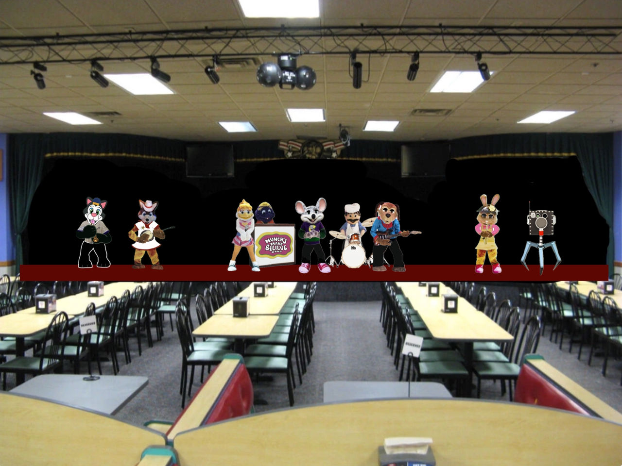 Chuck E Cheese 3 Stage But Different By Spongerav On Deviantart