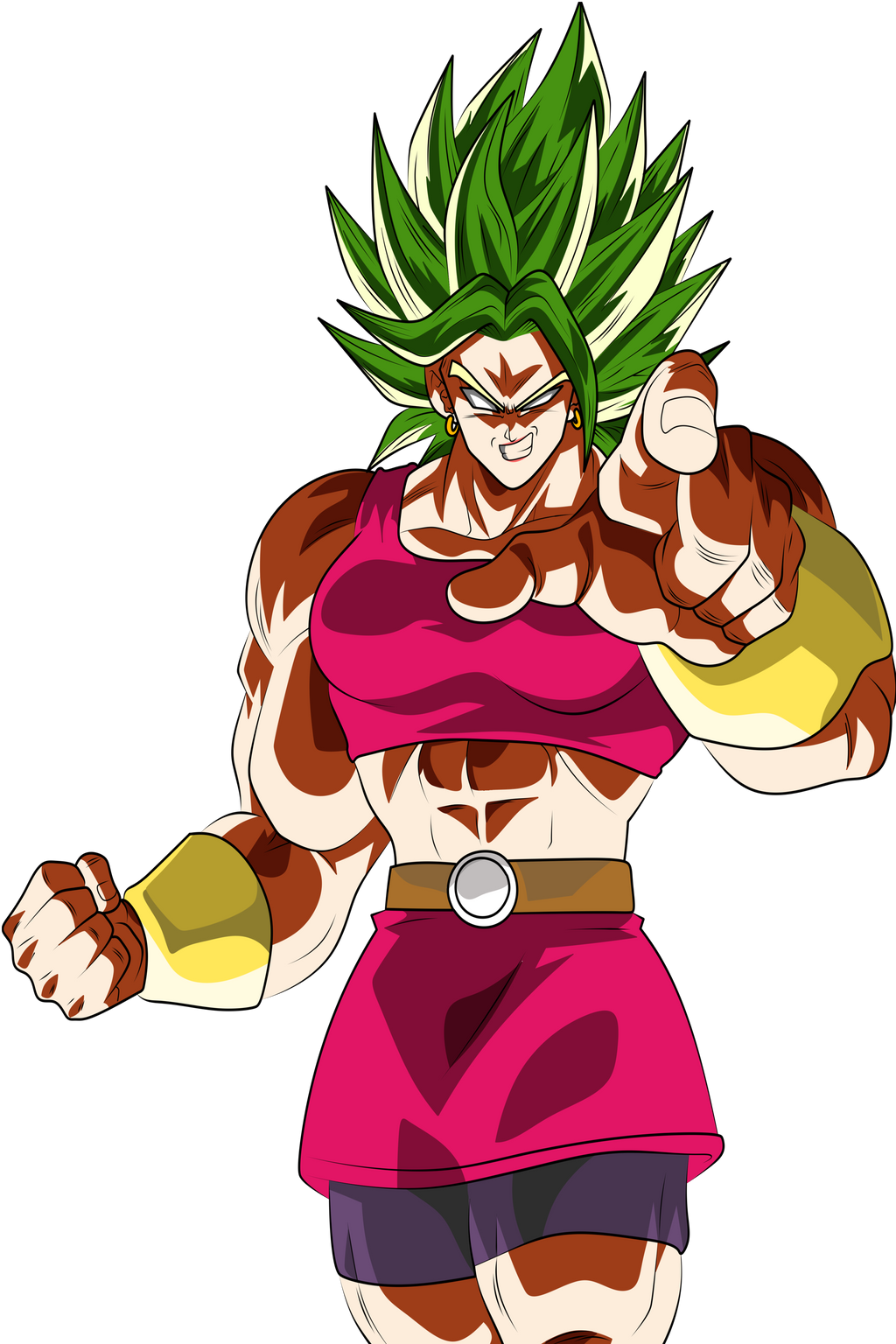 Kale Legendary Super Saiyan By Rifhaart On Deviantart
