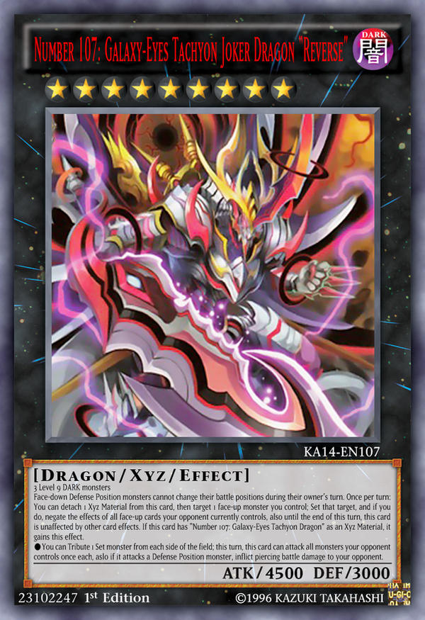 Number 107 Galaxy Eyes Tachyon Joker Dragon R By Kai1411 On DeviantArt number-107-galaxy-eyes-tachyon-joker-dragon-r-by-kai1411-on-deviantart