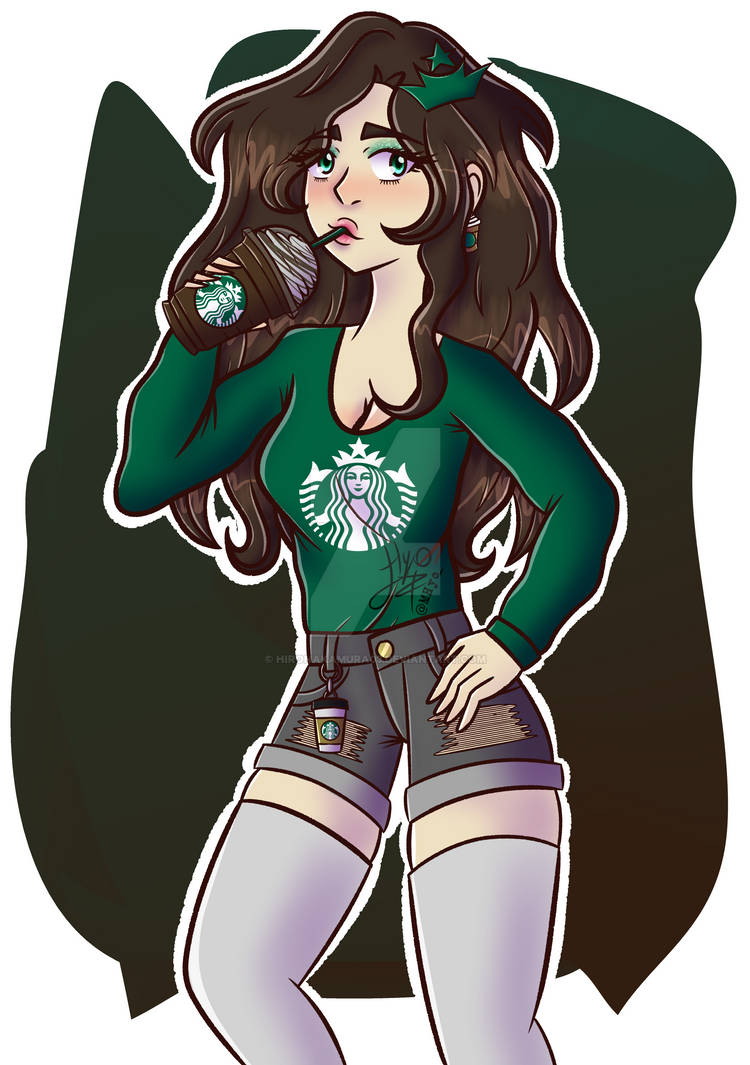 Starbucks Girl By Hironakamura03 On Deviantart