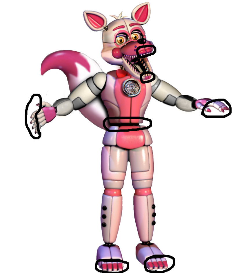 Fun Time Foxy Is A Girl By Tuttiifnaf On Deviantart