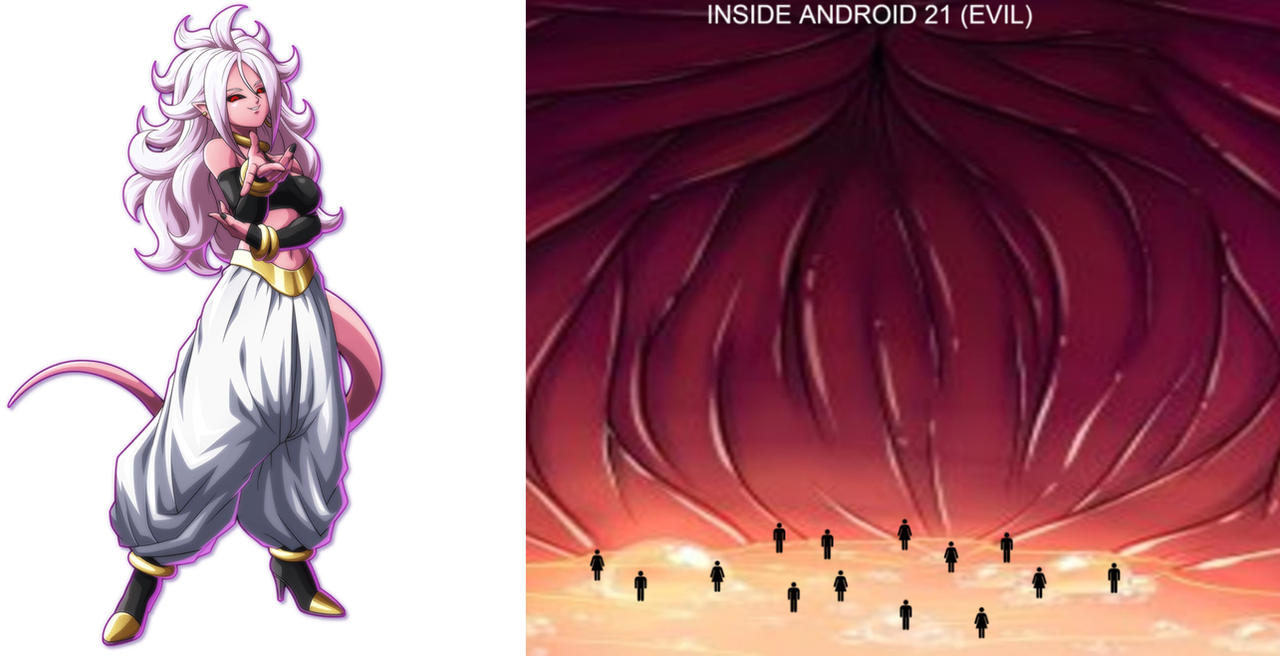 Android 21 Evil Vore Inside Her Belly 02 By Multiversepalooza On